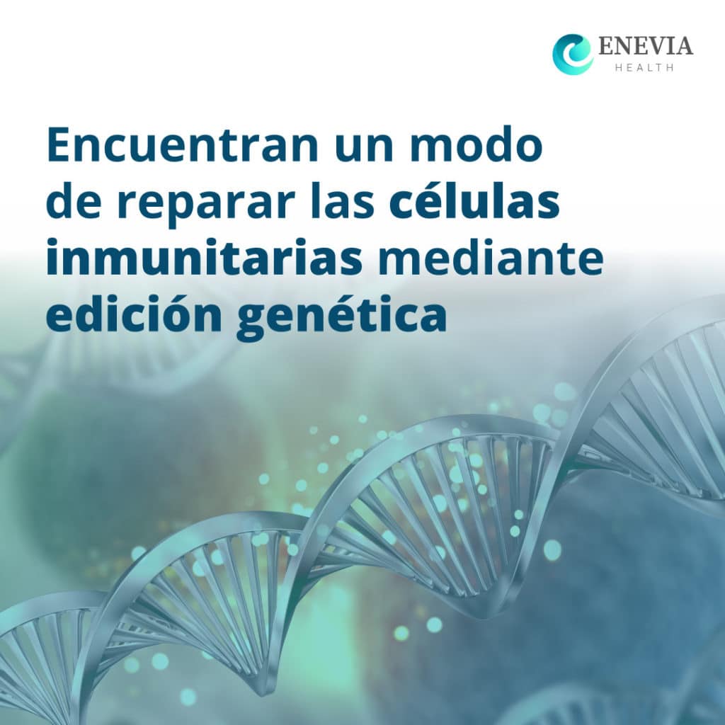 Edición genética y CRISPR-Cas9: Encuentran modo de reparar las células